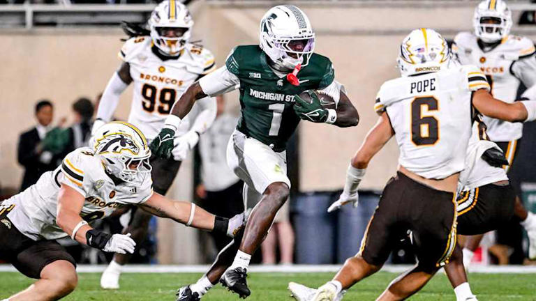 MSU’s Omari Kelly Emerging Among Top Big Ten Receivers