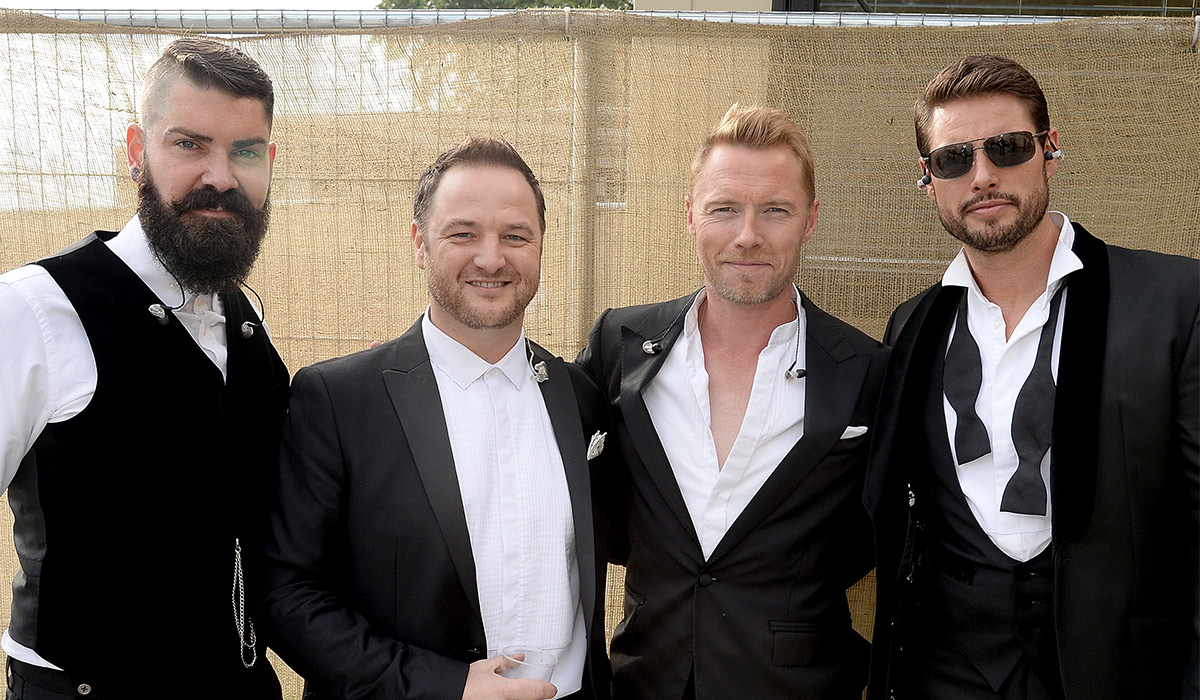 Boyzone get emotional as they reunite for another behind-the-scenes doc
