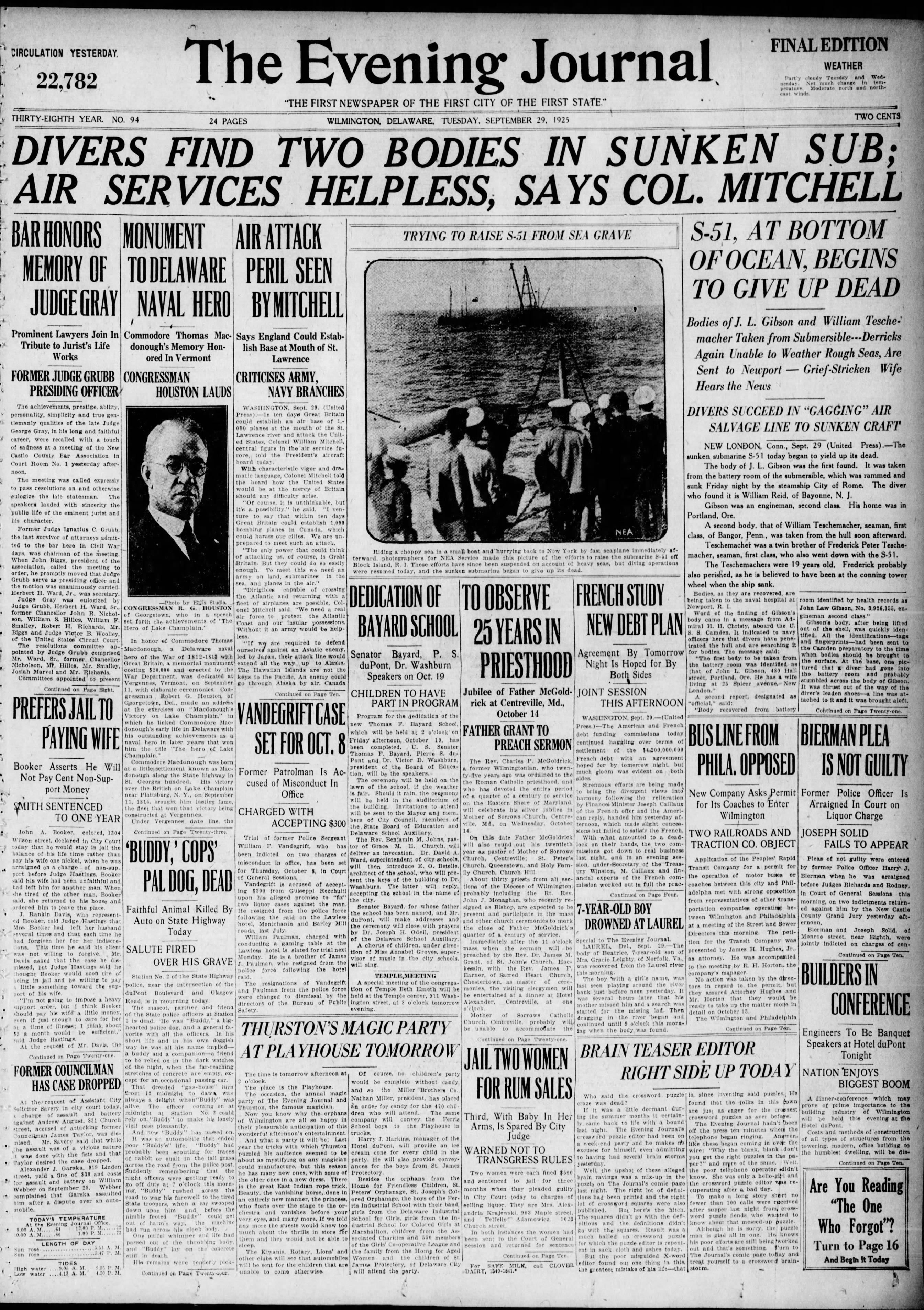 History from The News Journal: Delaware naval hero honored, Route 1 ...