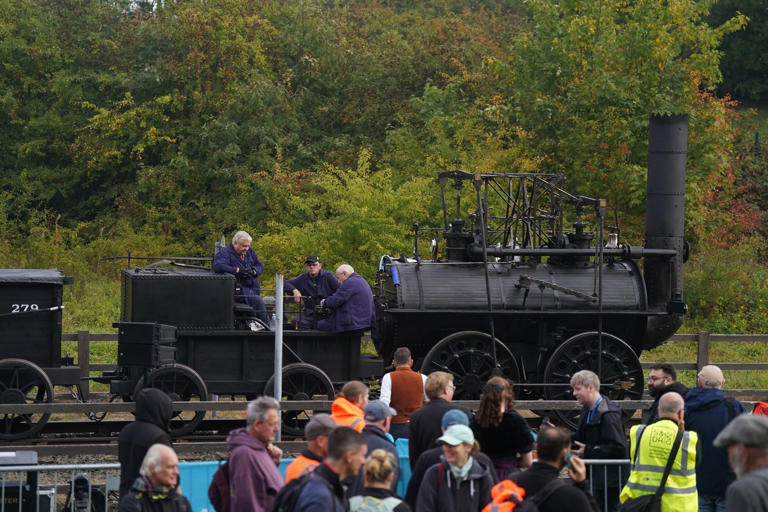 Full steam ahead as Britain marks the bicentenary of a world-changing ...