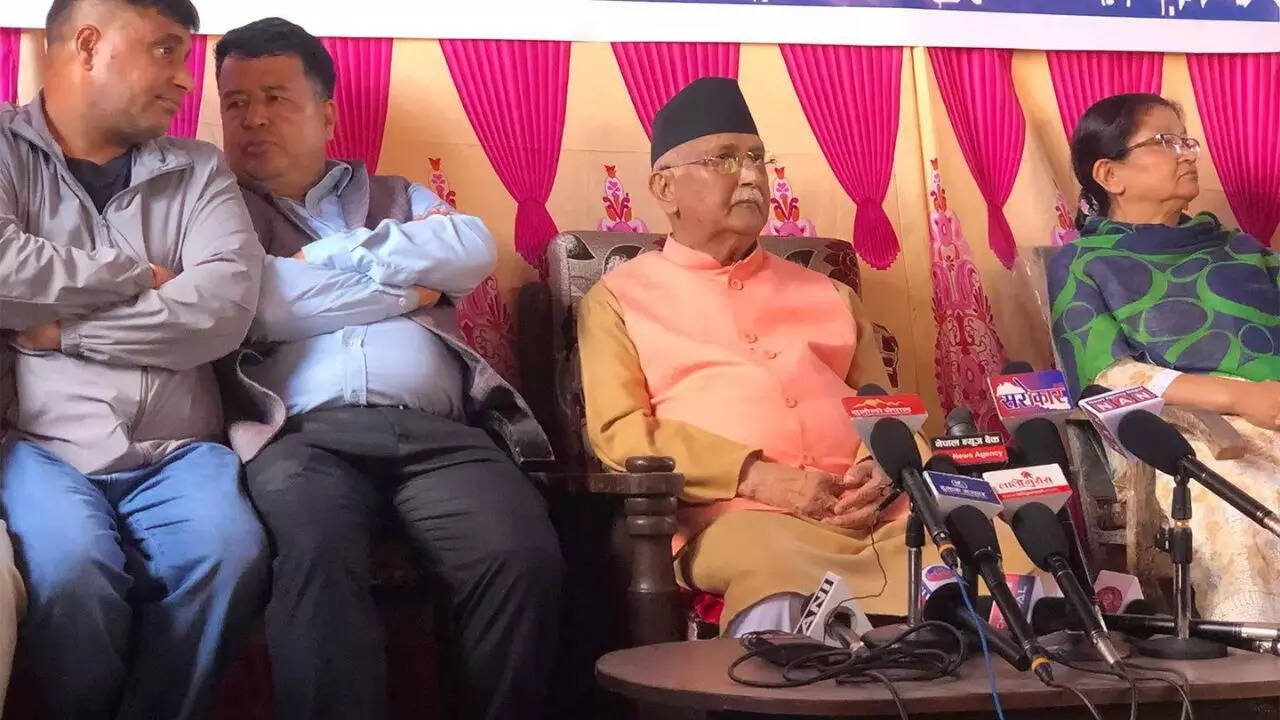 Where is K P Sharma Oli? Former Nepal PM's first public appearance ...