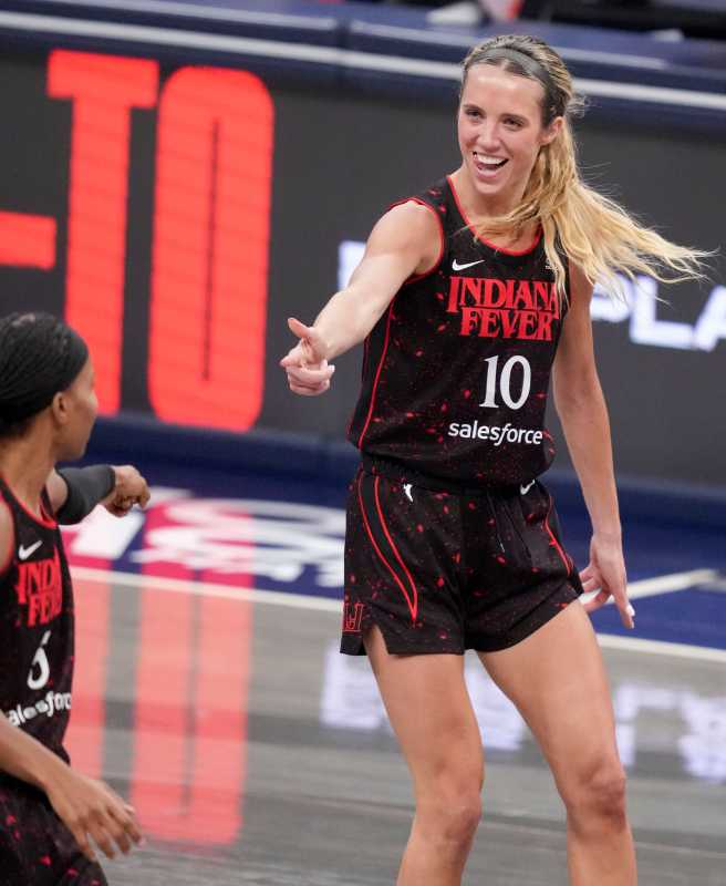Lexie Hull Ties Fever Franchise Record During Game 3 of WNBA Semifinals ...