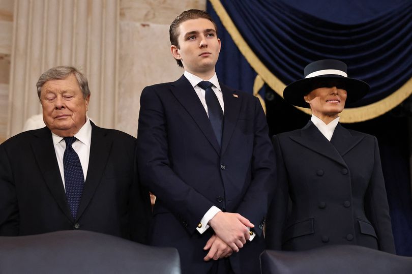 Barron Trump told strange story about 'golden spoon' during private ...