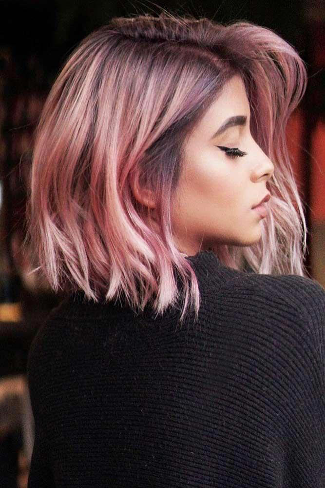 30 warna rambut yang bagus untuk wanita rambut pendek