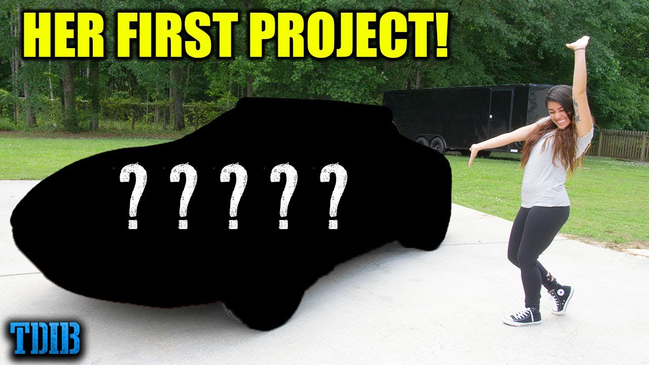 Alejandra finally gets her own project car