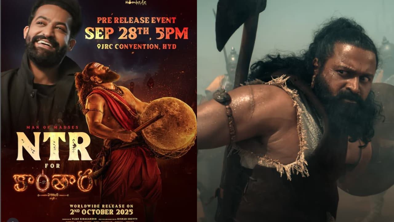 Kantara Chapter 1: Jr NTR to Join Rishab Shetty at Hyderabad Pre ...