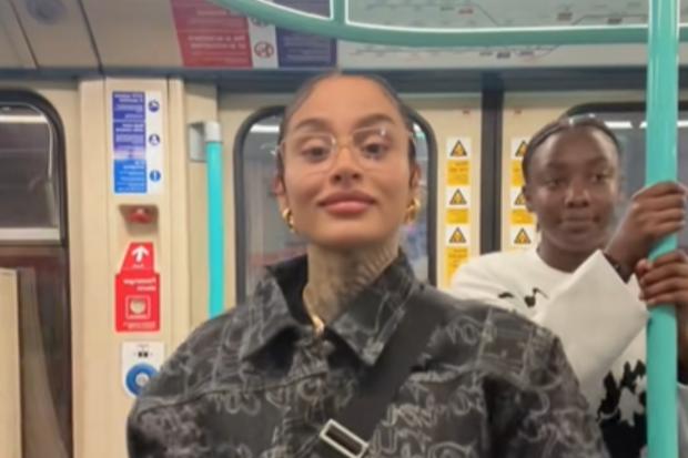 Viral TikTok shows Kehlani dancing on train in Lewisham