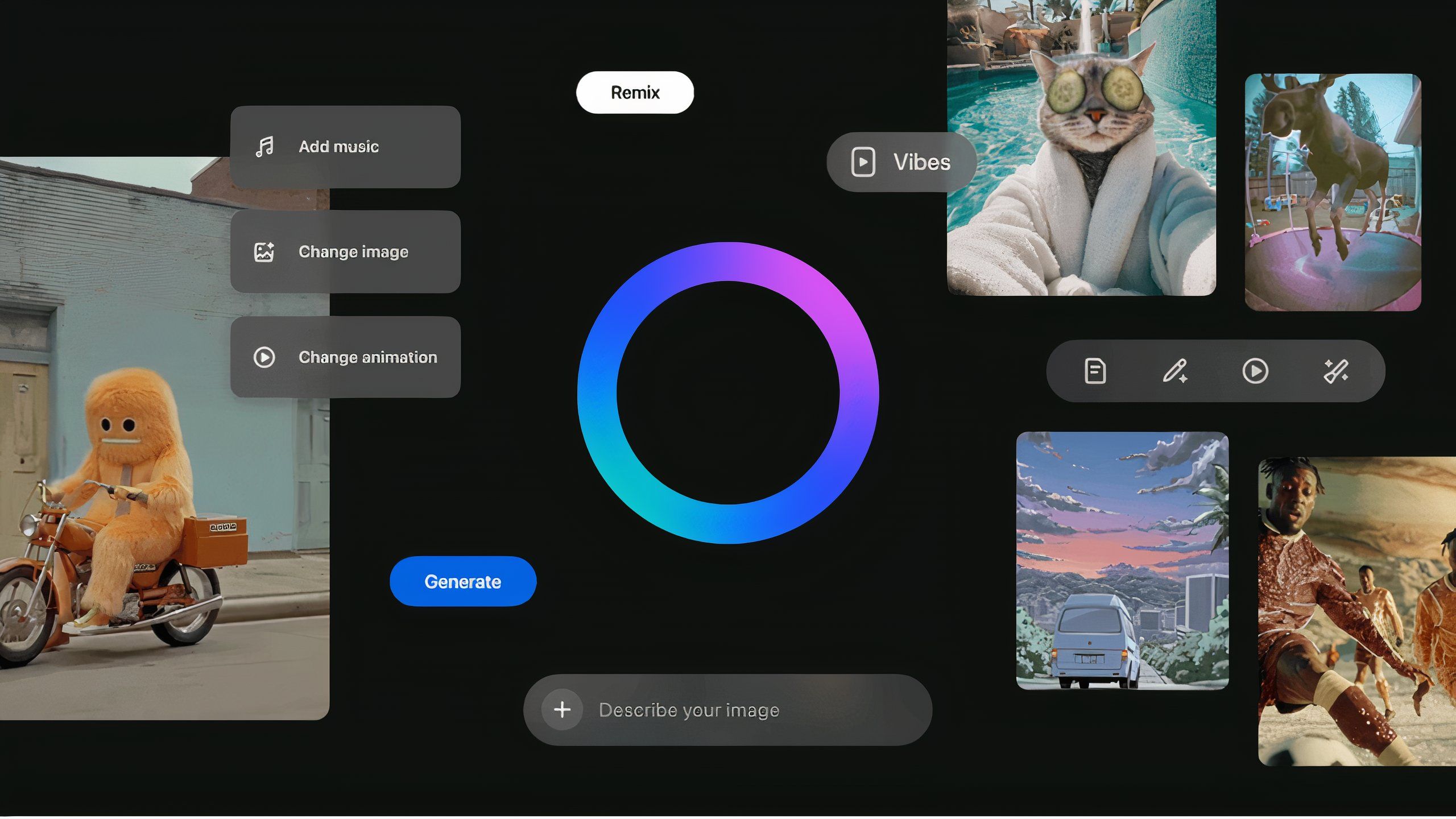 Meta's new AI TikTok clone gives me bad Vibes