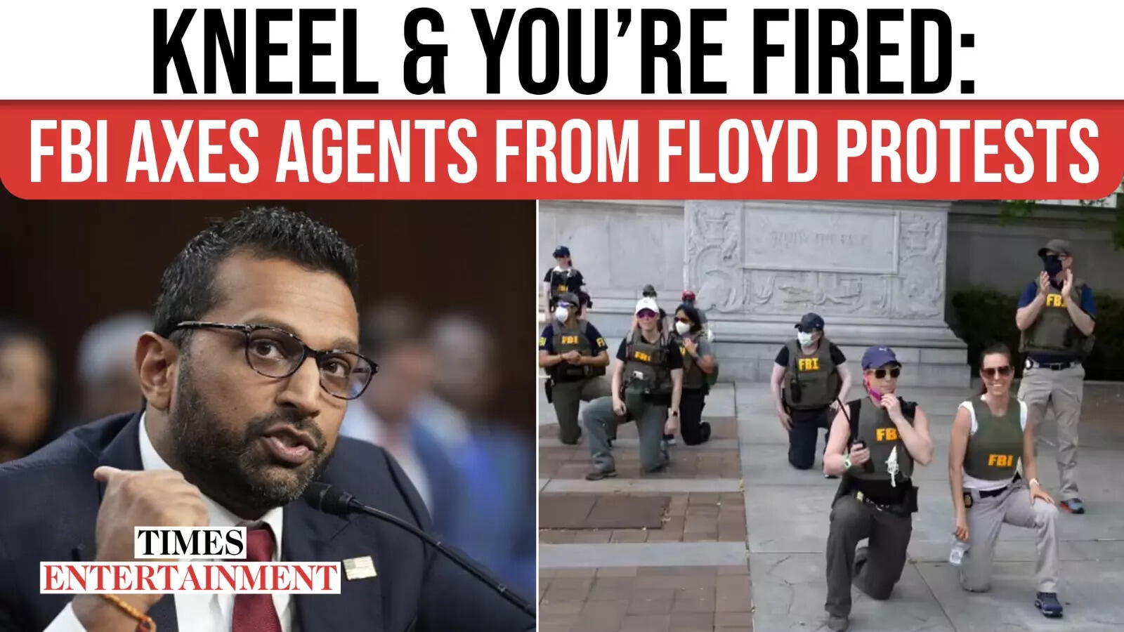 Mass Dismissals Rock FBI: Agents Who Took A Knee In George Floyd ...