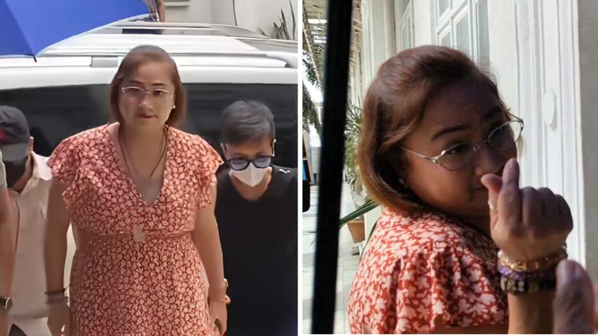 Sarah Discaya’s lighthearted gesture at DOJ visit draws attention