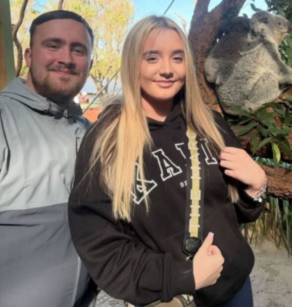 Luke Littler hits out at 'very strange' trolls as girlfriend Faith ...