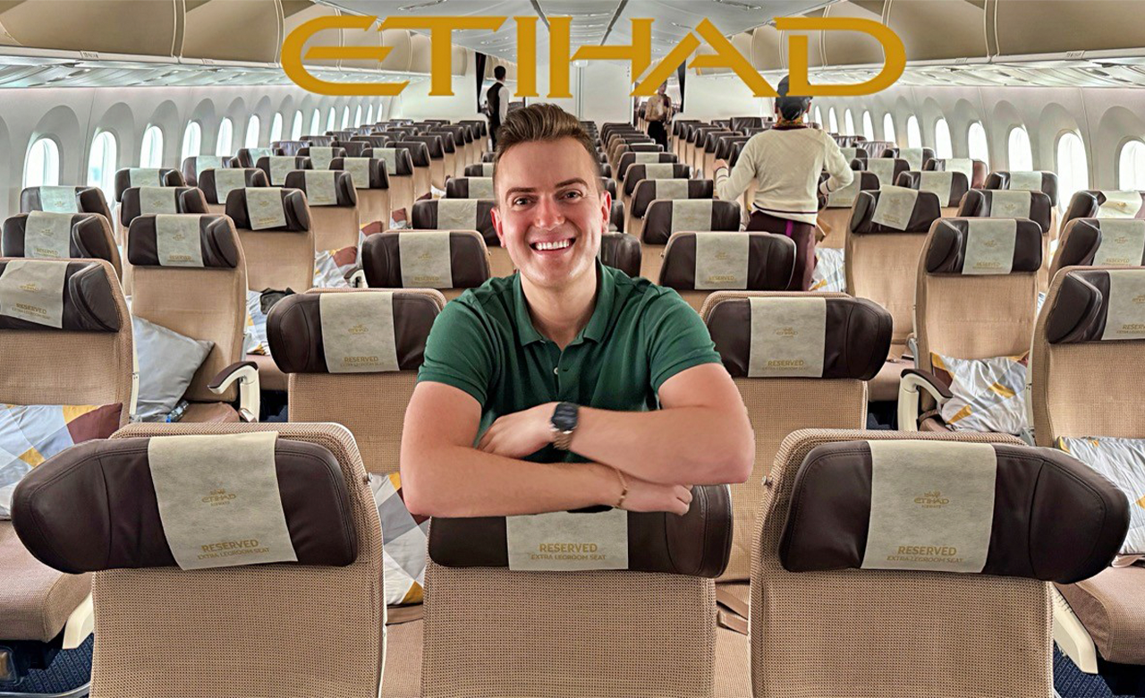 Etihad Airways latest economy class experience in 2024 (787 + A320)