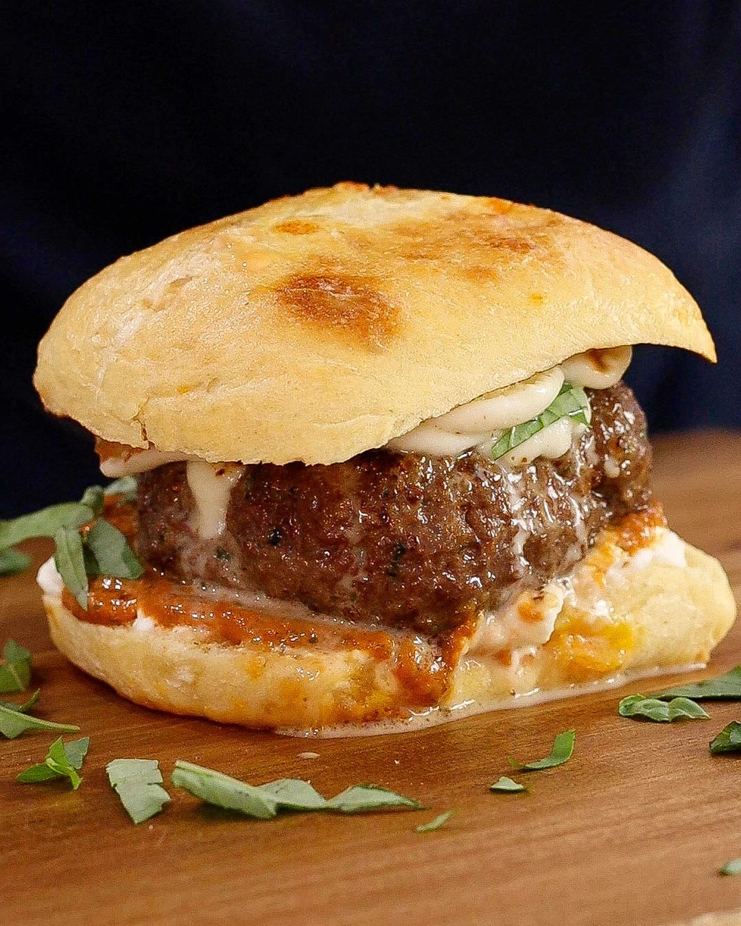 Meatball Marinara Burger