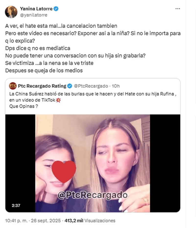 Una lengua karateca contra la China: el feroz palo de Yanina por los ...