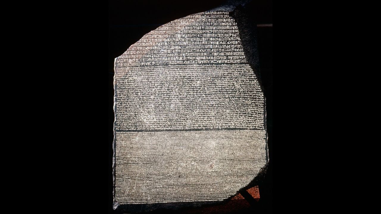Science history: Rosetta stone is deciphered, opening a window into ...