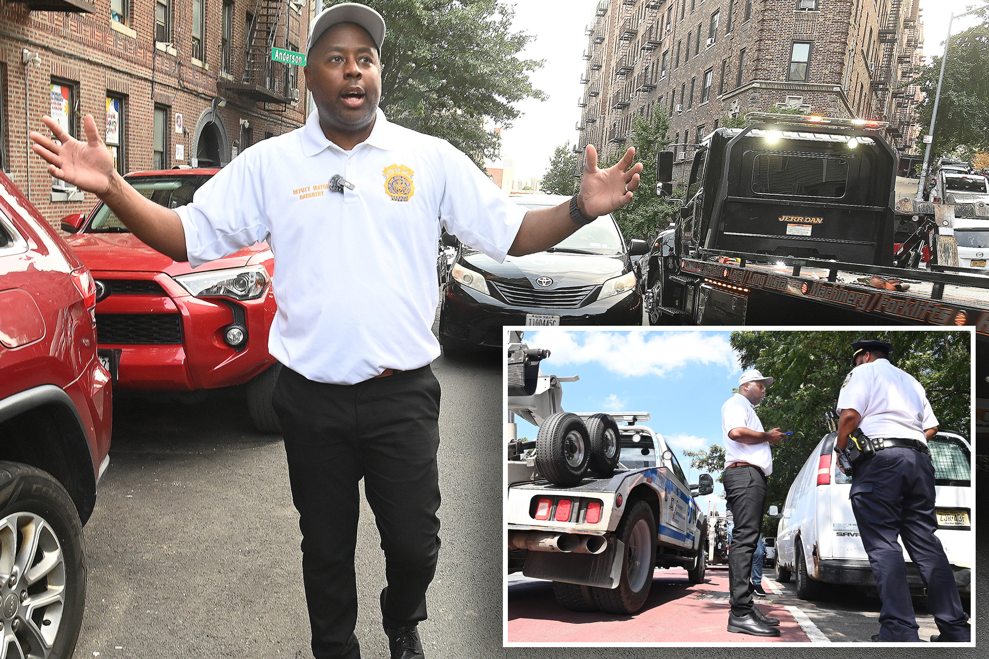 Deputy Mayor Kaz Daughtry fights blight by towing dozens of vehicles ...