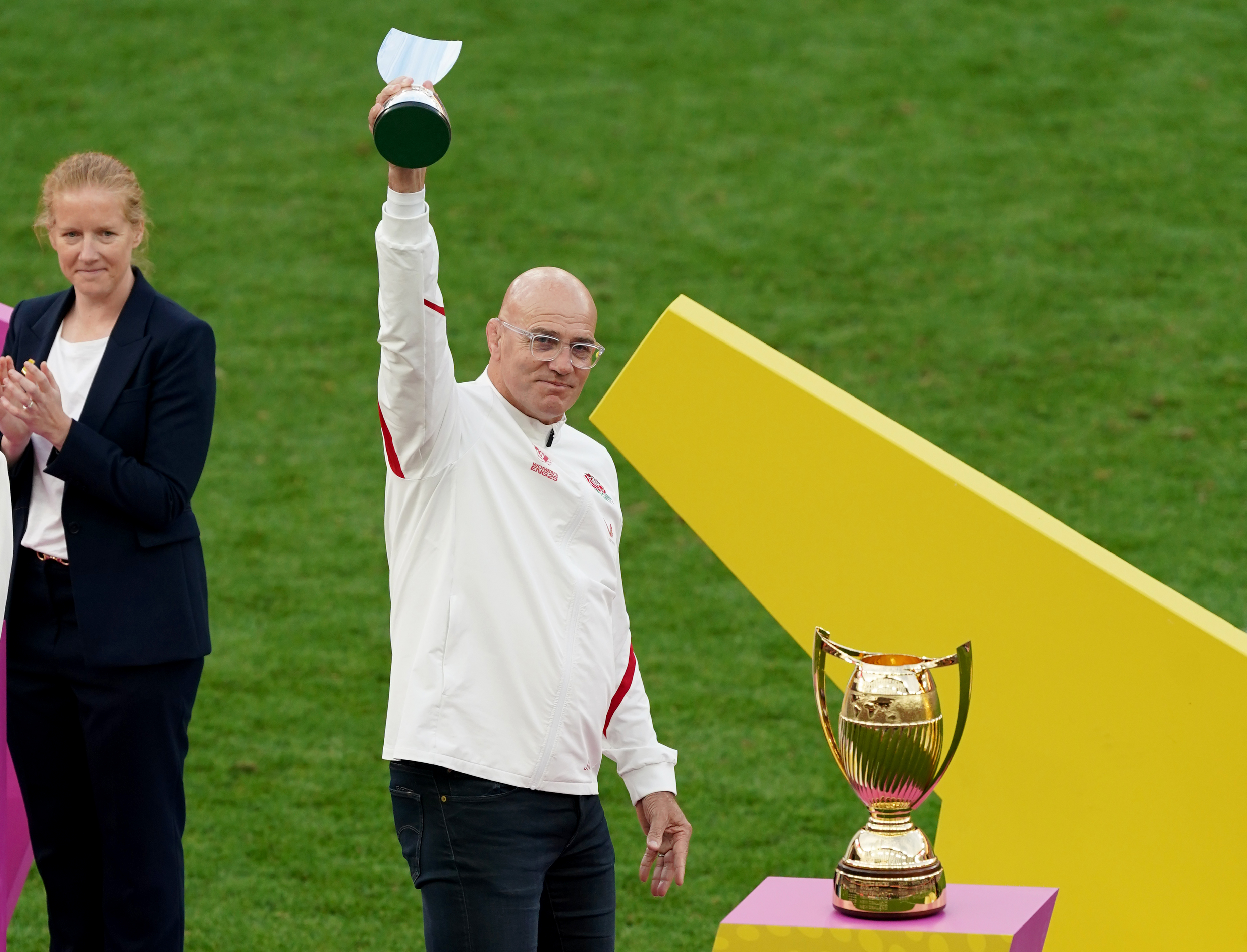 Royals lead congratulations for England’s Women’s Rugby World Cup champions