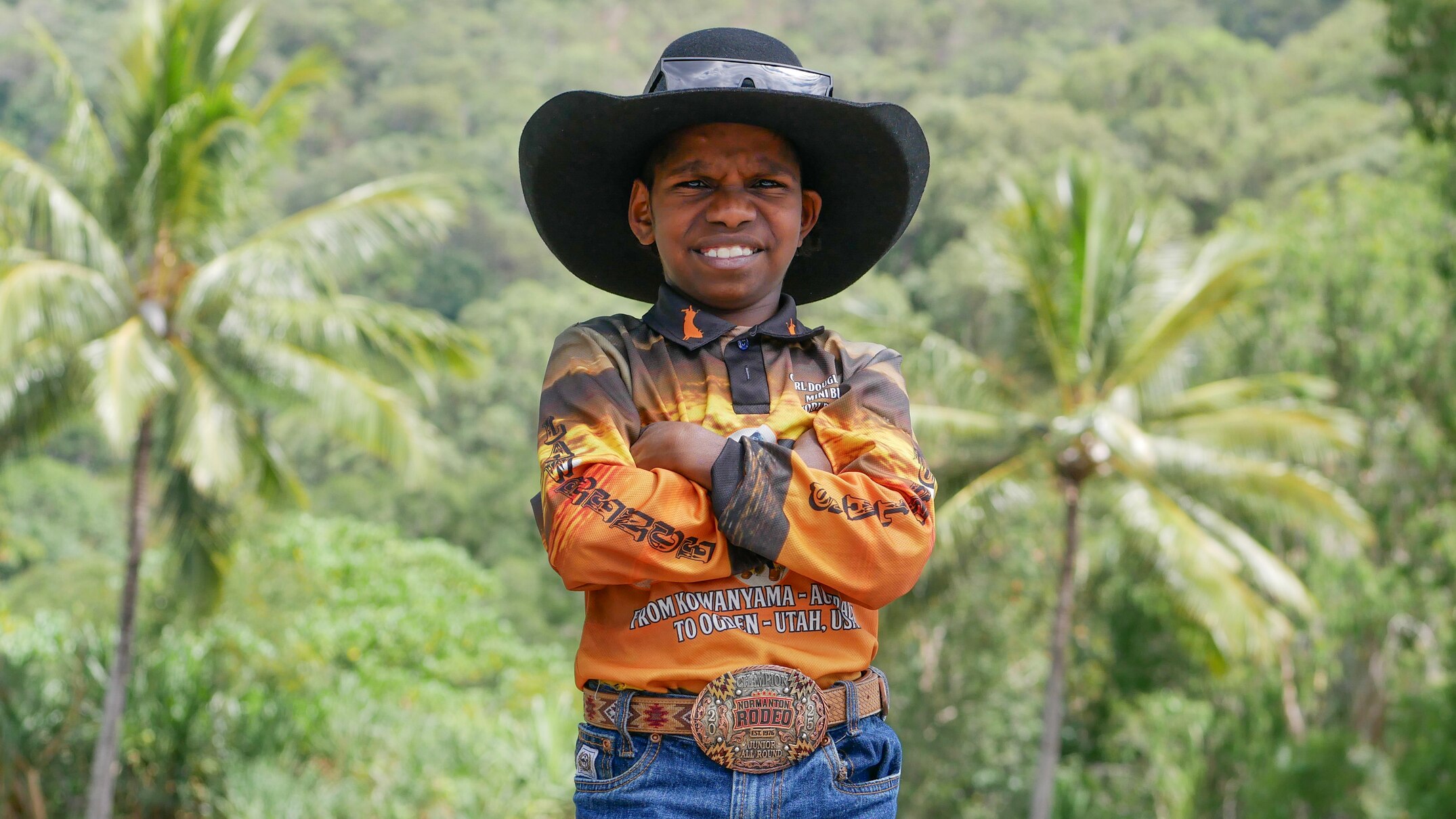 Ten-year-old mini bull rider from Cape York takes on world's best in Utah