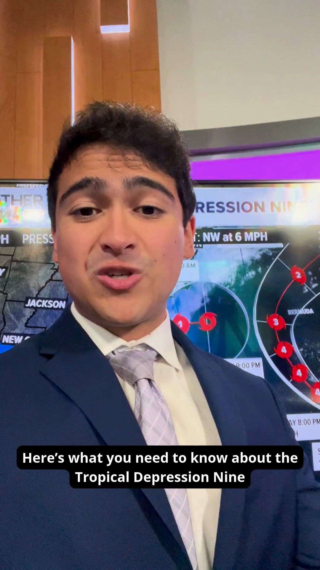 Tropical Depression Nine forms near the Bahamas | What the latest track ...