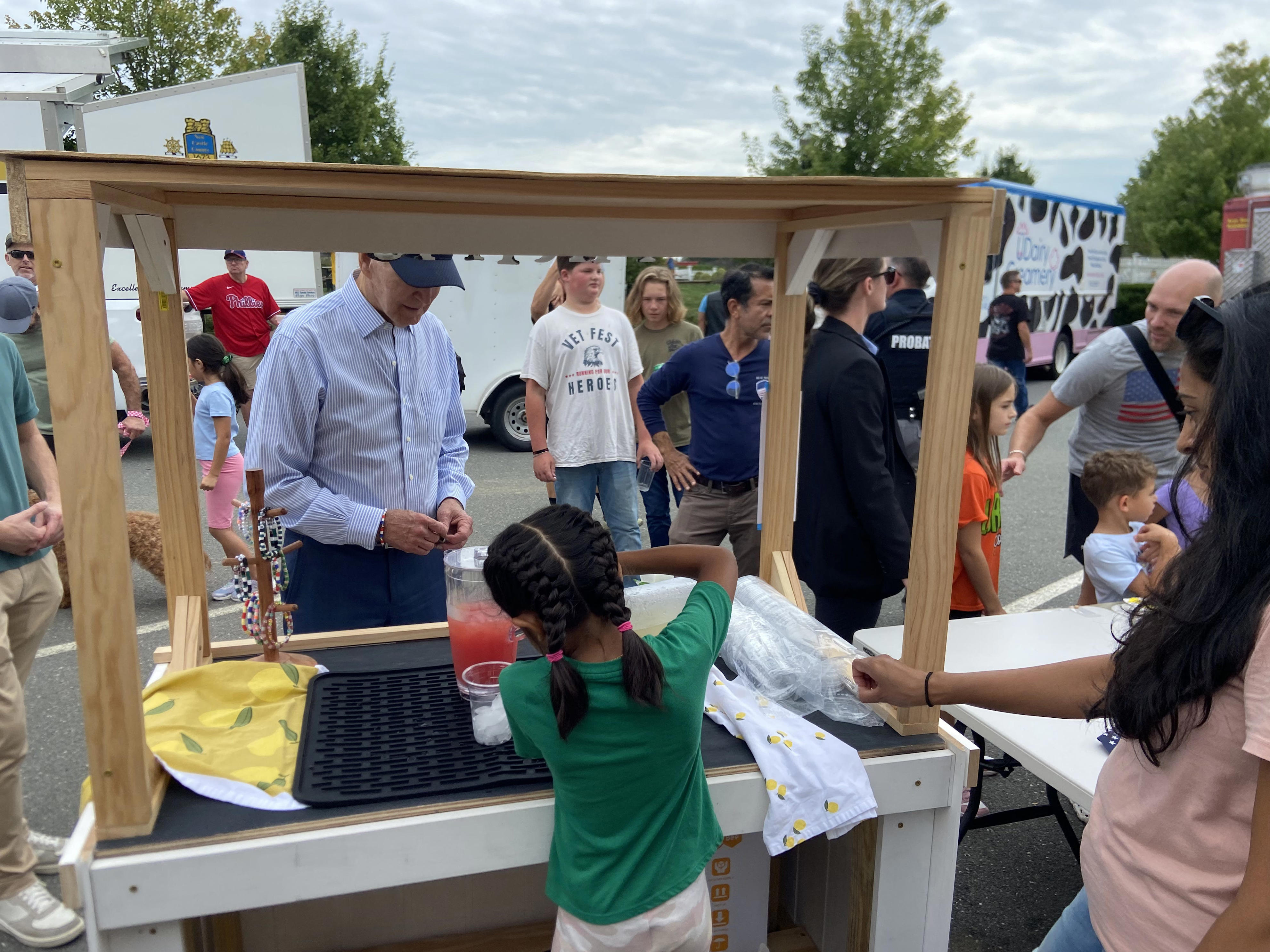 Joe Biden joins hundreds in honoring veterans at 10th annual Vet Fest ...