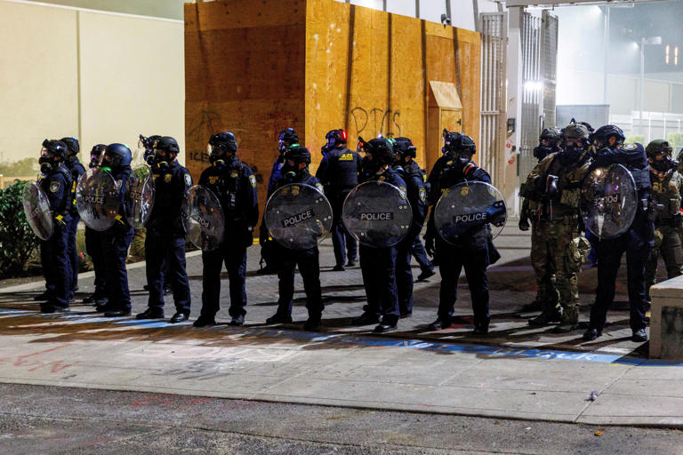 Oregon Gov. Tina Kotek says Portland doesn't need Trump's help. I beg ...