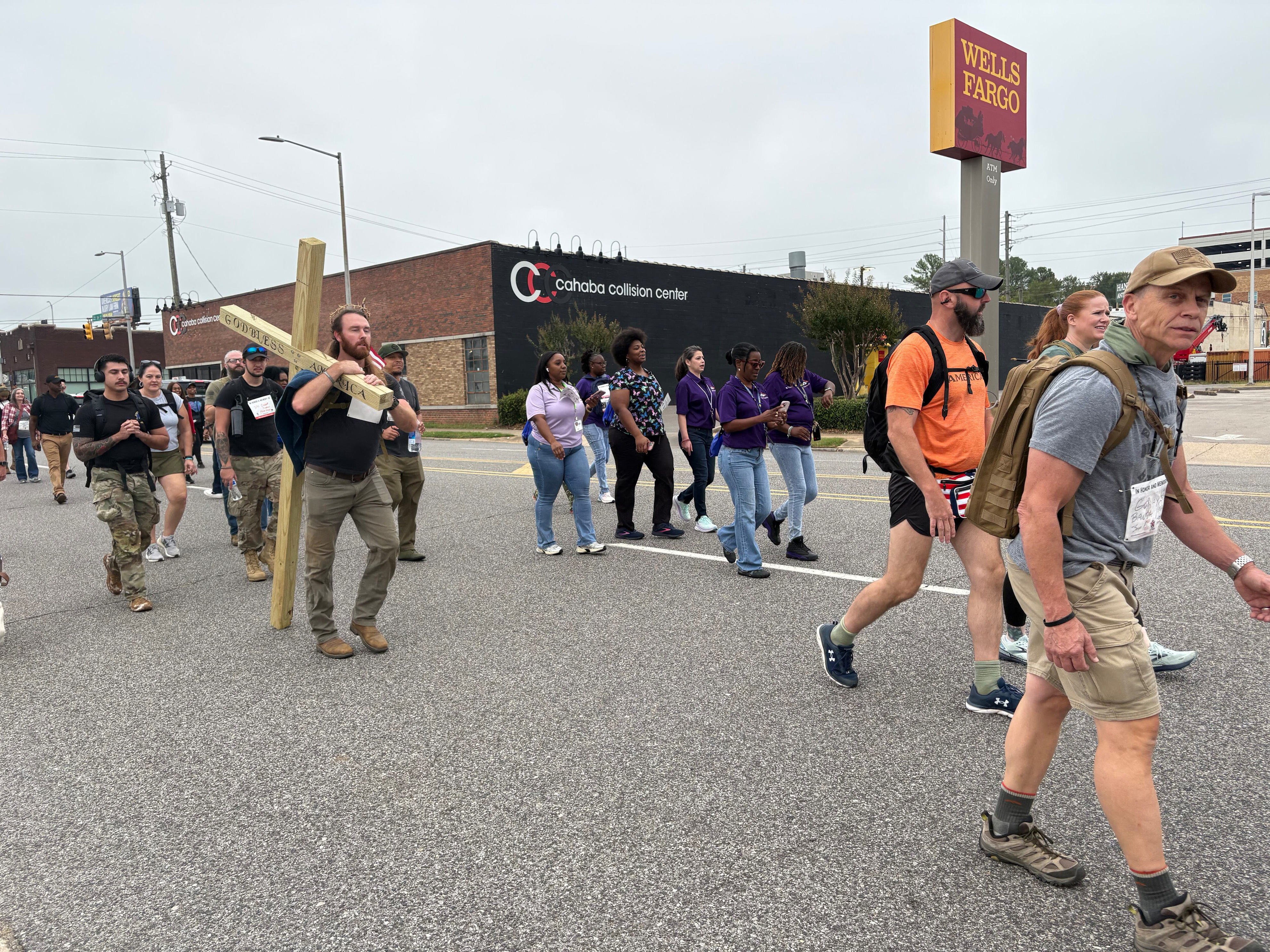 Birmingham VA holds Memorial Ruck march, honoring veterans lost to suicide
