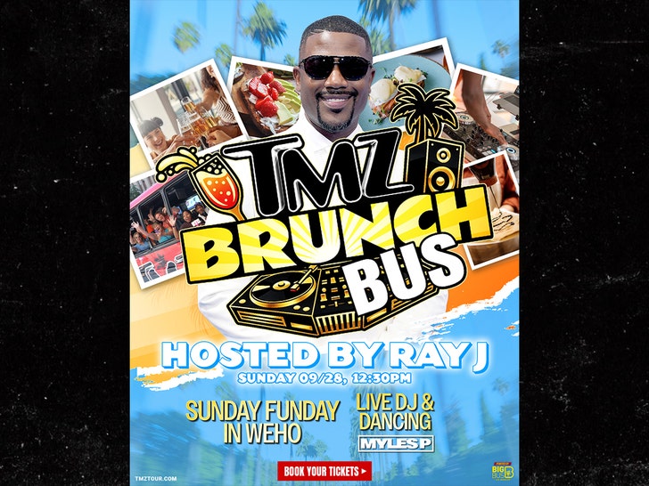 Ray J to Host First 'TMZ Brunch Bus'