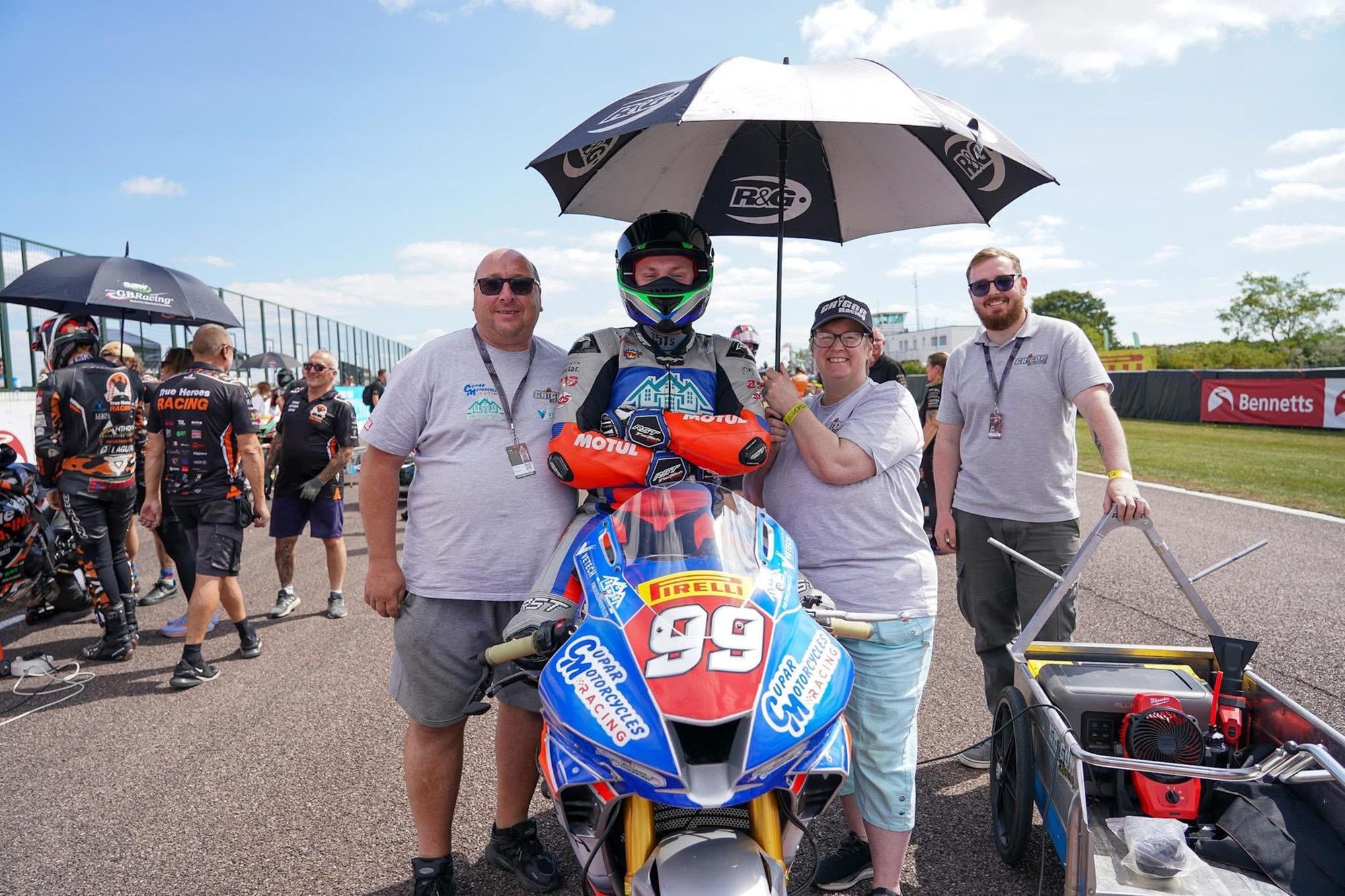 Family of Scottish rider Callum Grigor seriously injured in crash at ...