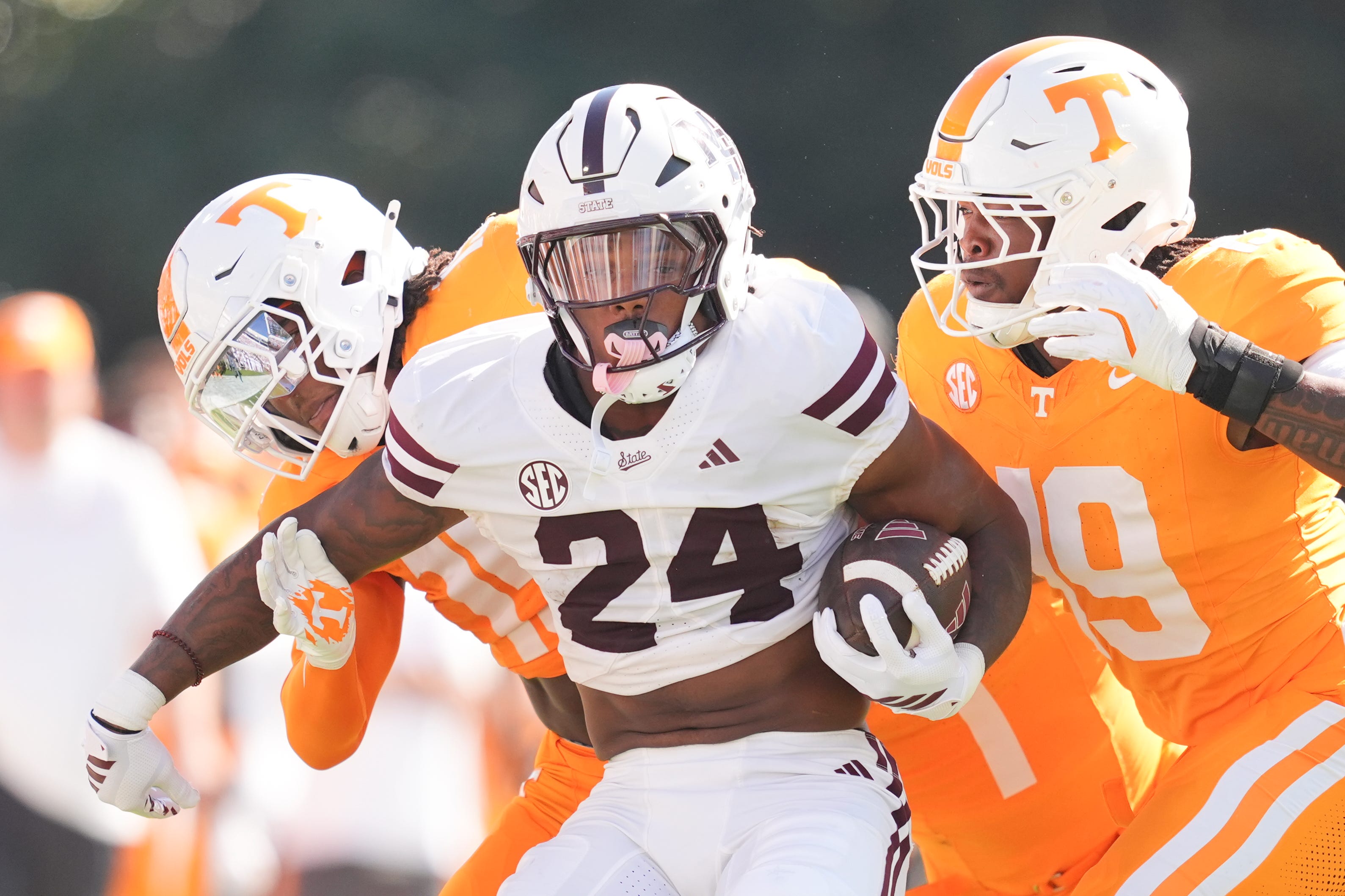 Mississippi State football vs Tennessee highlights from Bulldogs ...
