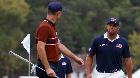 Justin Rose, Bryson DeChambeau and caddies get into a fight at Ryder ...