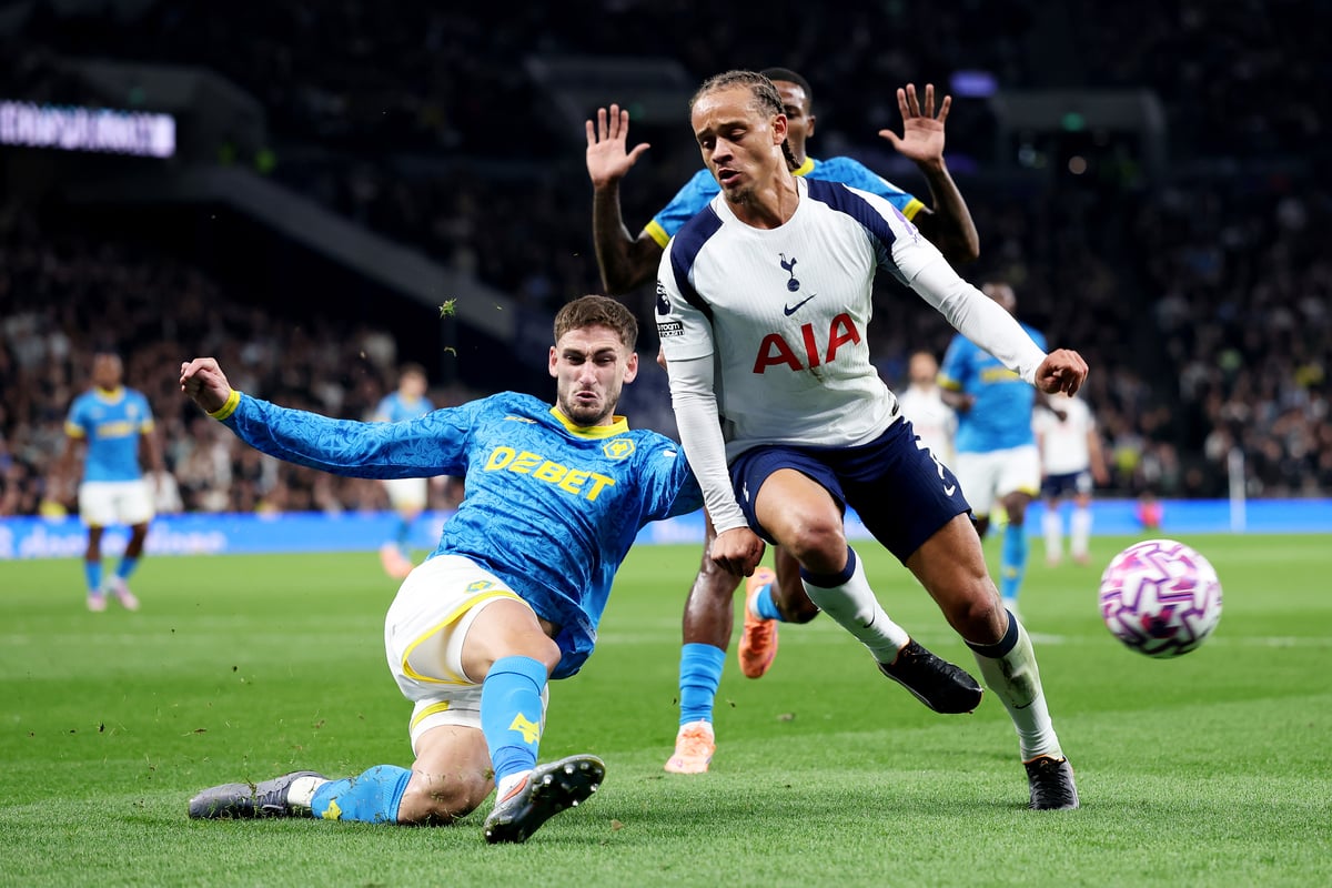 Tottenham player ratings vs Wolves: Xavi Simons offers nothing with ...