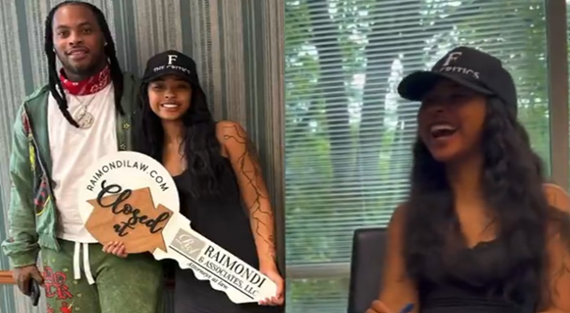 Waka Flocka surprises daughter Charlie with mortgage-free first home ...