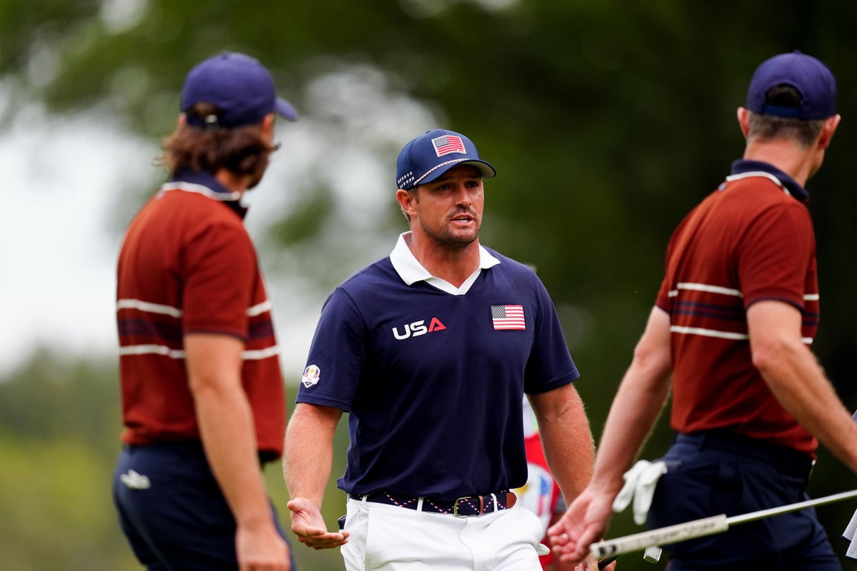 Ryder Cup sparks fly as angry Bryson DeChambeau clashes with Tommy ...