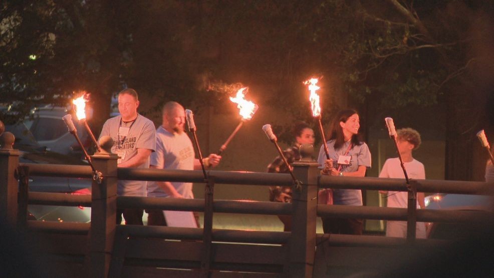 WaterFire lighting celebrates Rhode Island educators