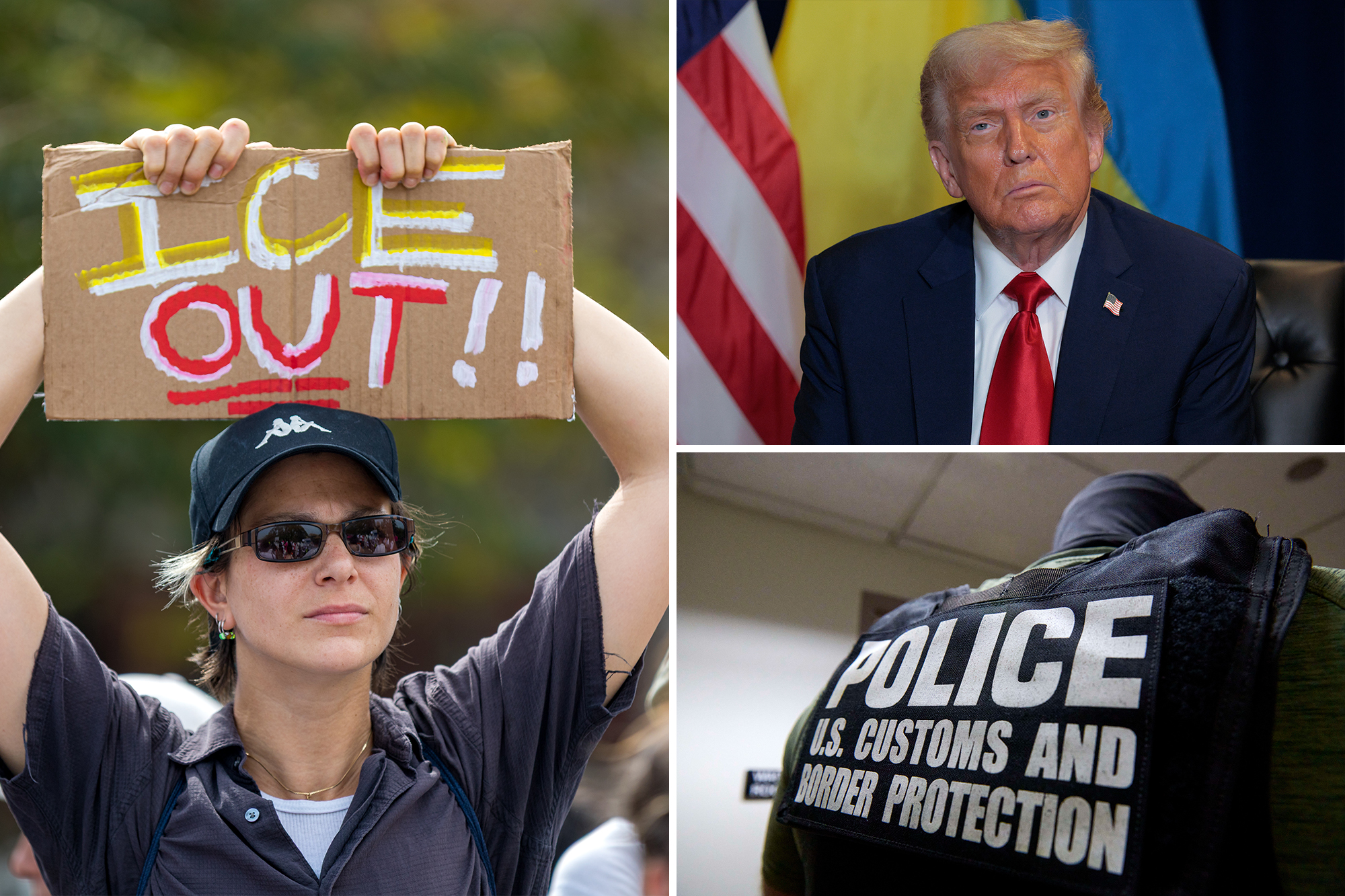 Anti-ICE protesters led by paid activists march across NYC in latest ...