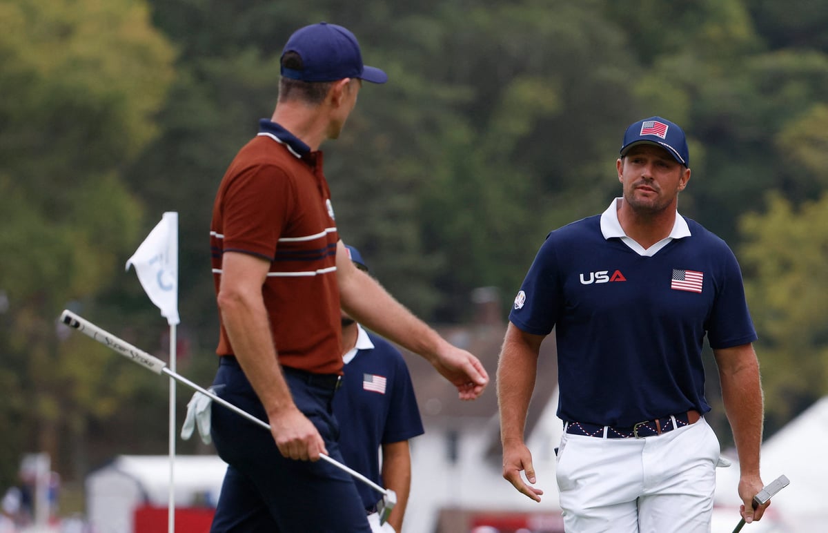 Justin Rose explains heated Bryson DeChambeau row as Ryder Cup tensions ...