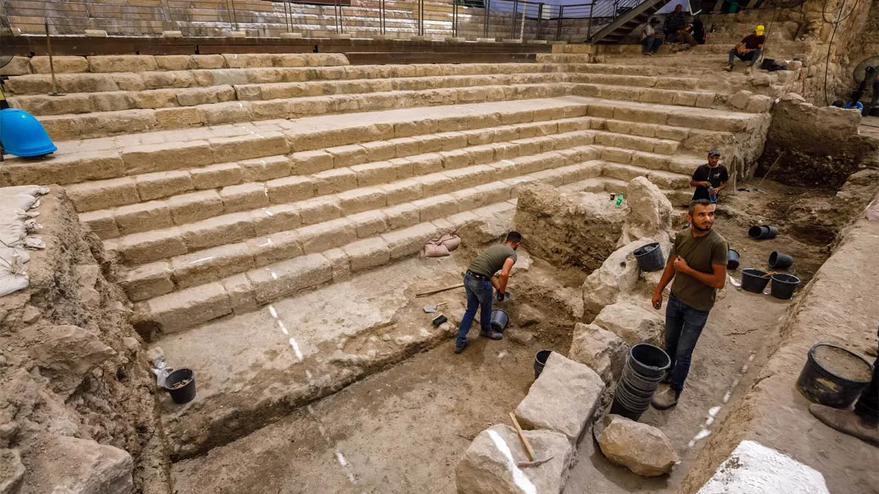 Prehistoric Dam Unearthed Near Biblical Pool Linked to Jesus' Miracle