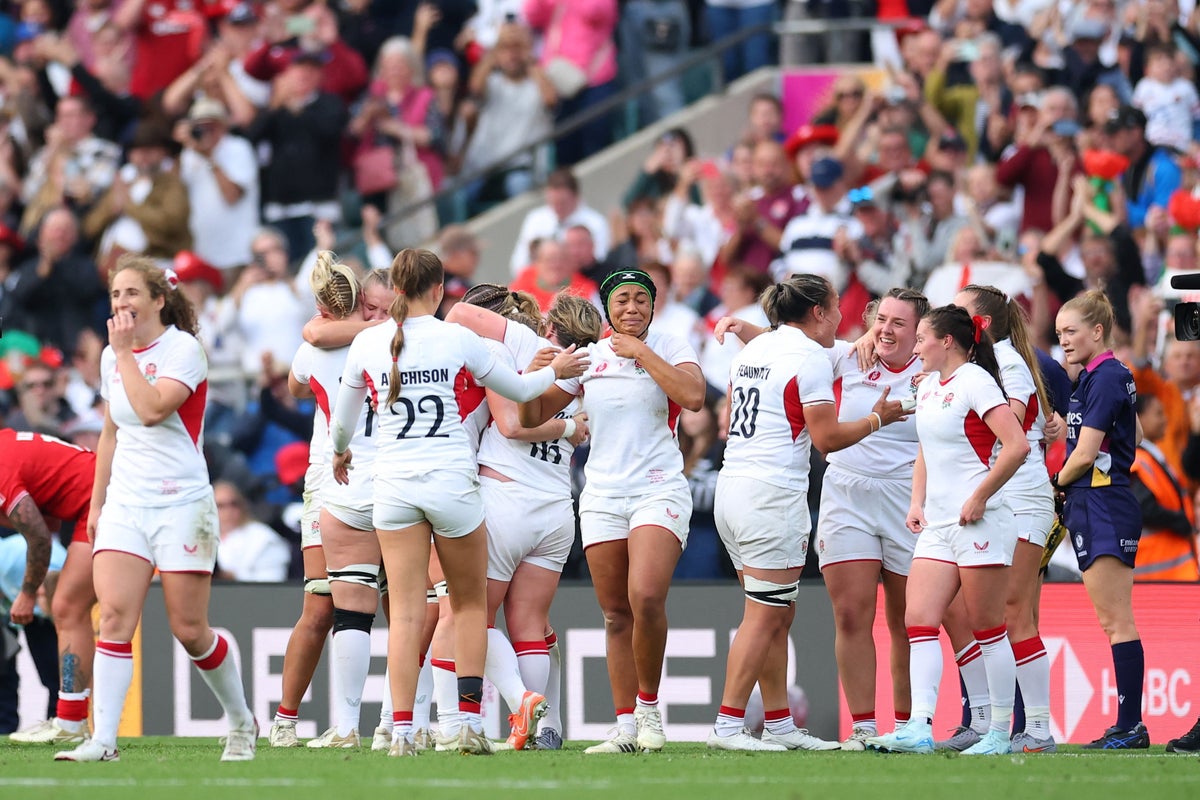England vs Canada live: Red Roses win Women’s World Cup in front of ...