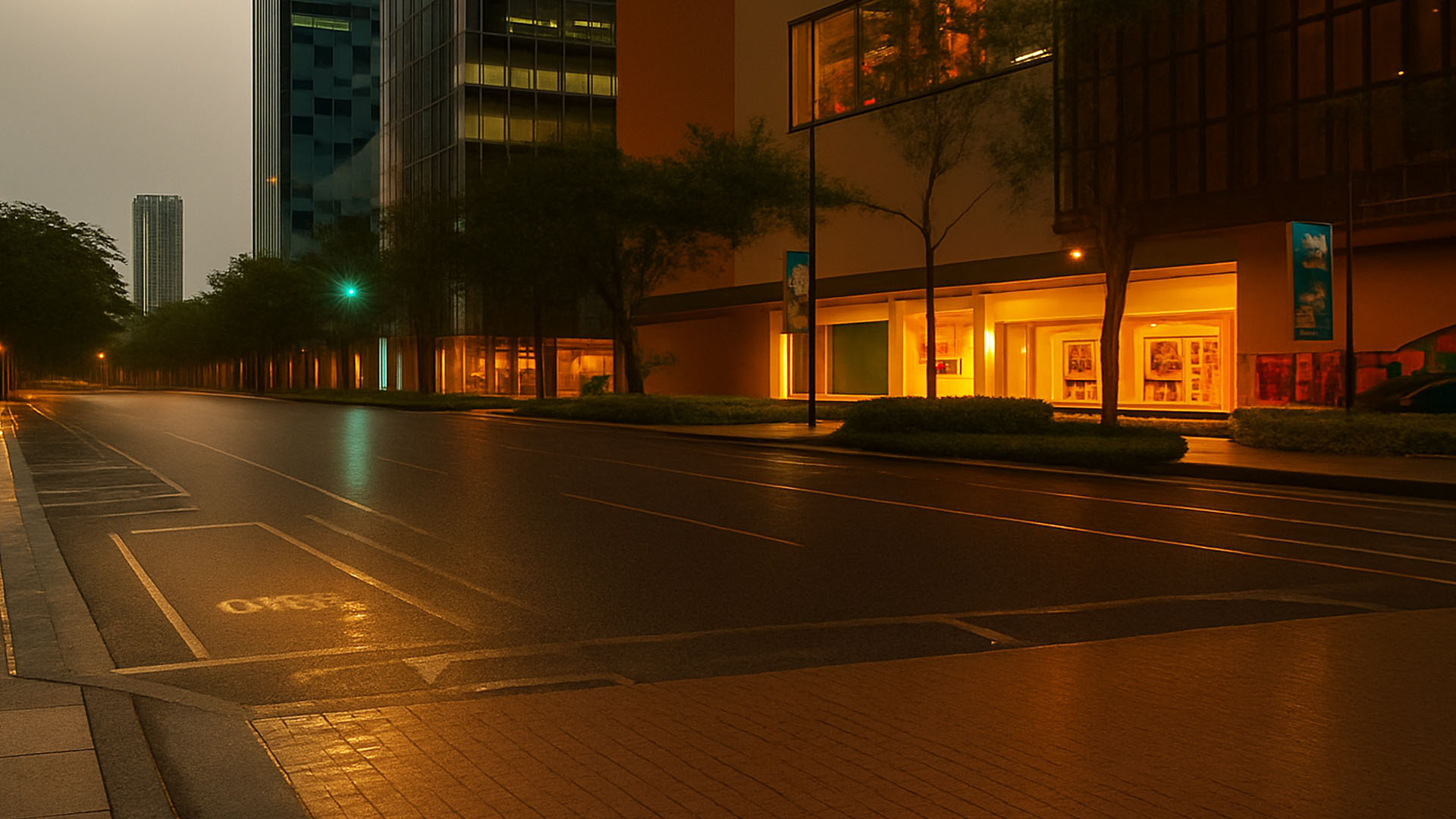 Philippines – Night Walk at Bonifacio High Street, BGC (4K)