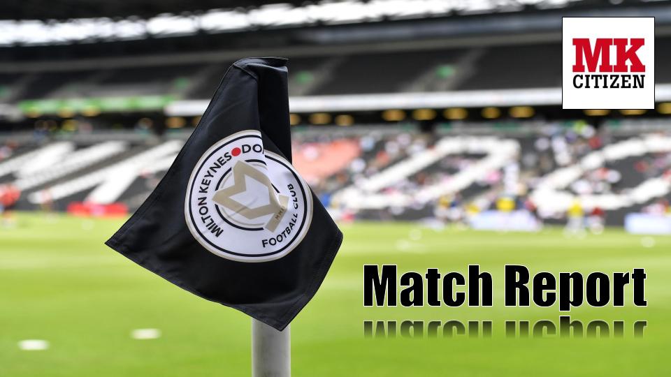 Nemane's cracker secures Boxing Day win for MK Dons over Swindon