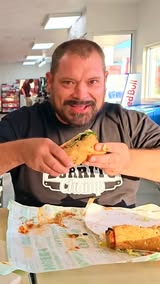 Can I finish this sub BEFORE she finishes making another sandwich?