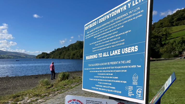 Warning over harmful algae at national park