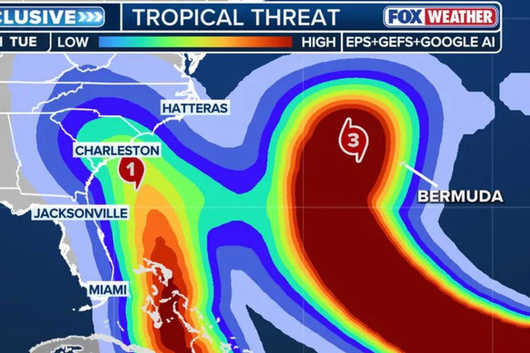 Map shows where state of emergency declared in one state as Hurricane ...