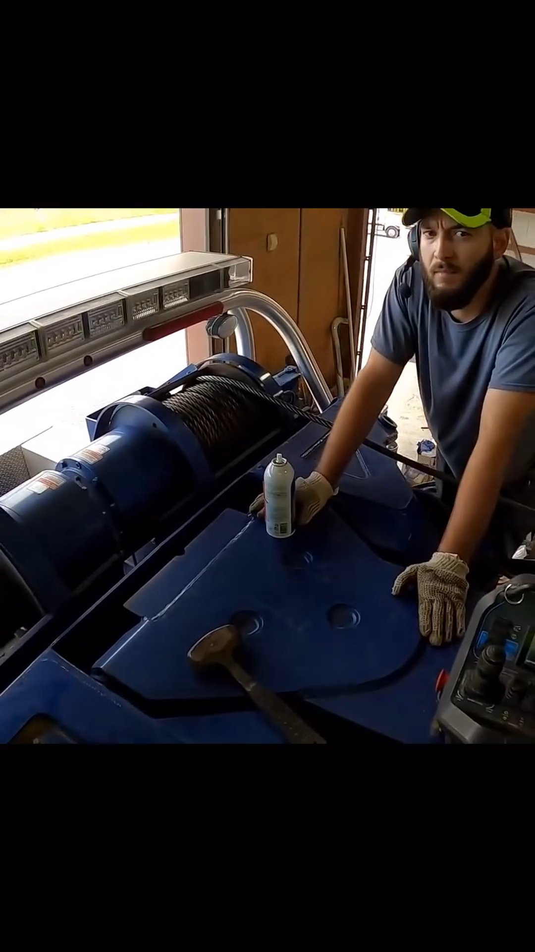 Main Boom Winch Maintenance