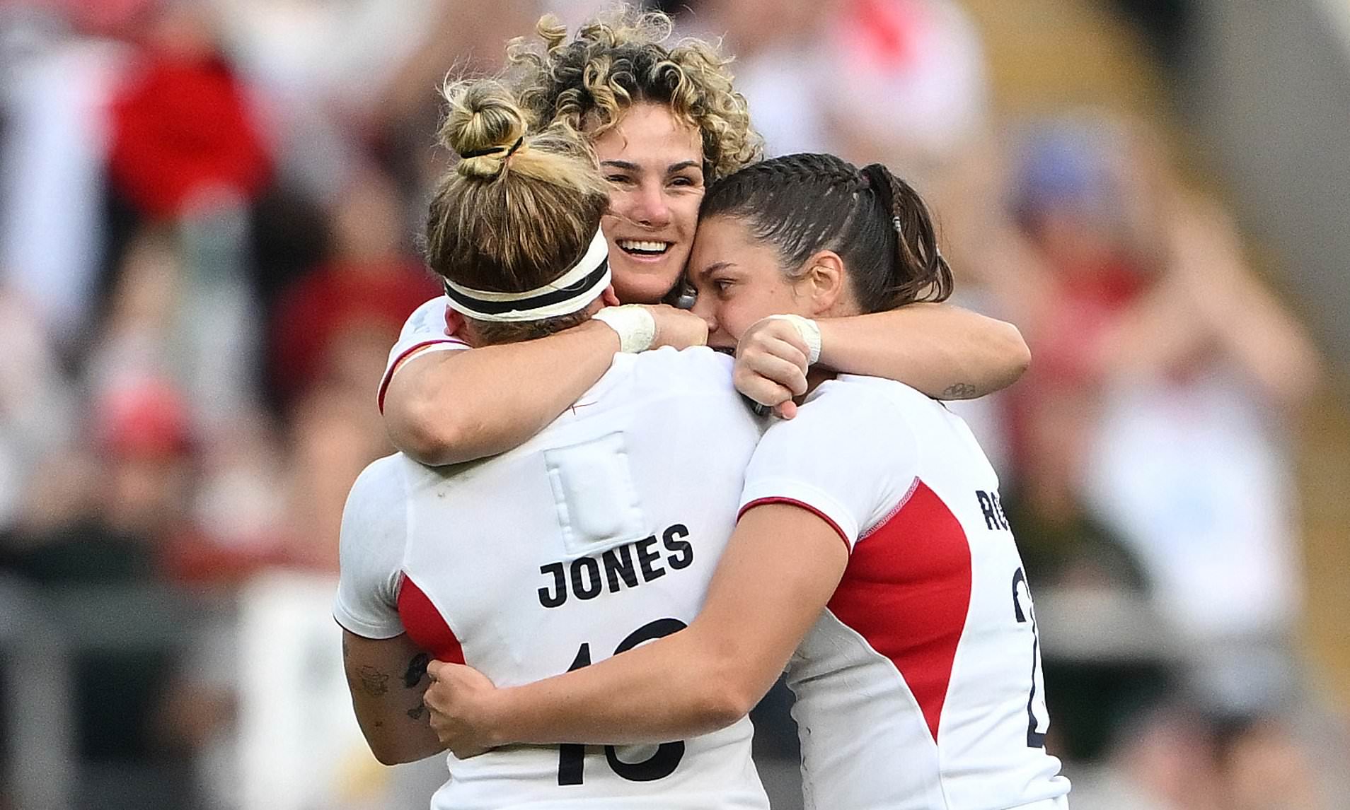 Red Roses triumph as England's women win rugby World Cup on home turf