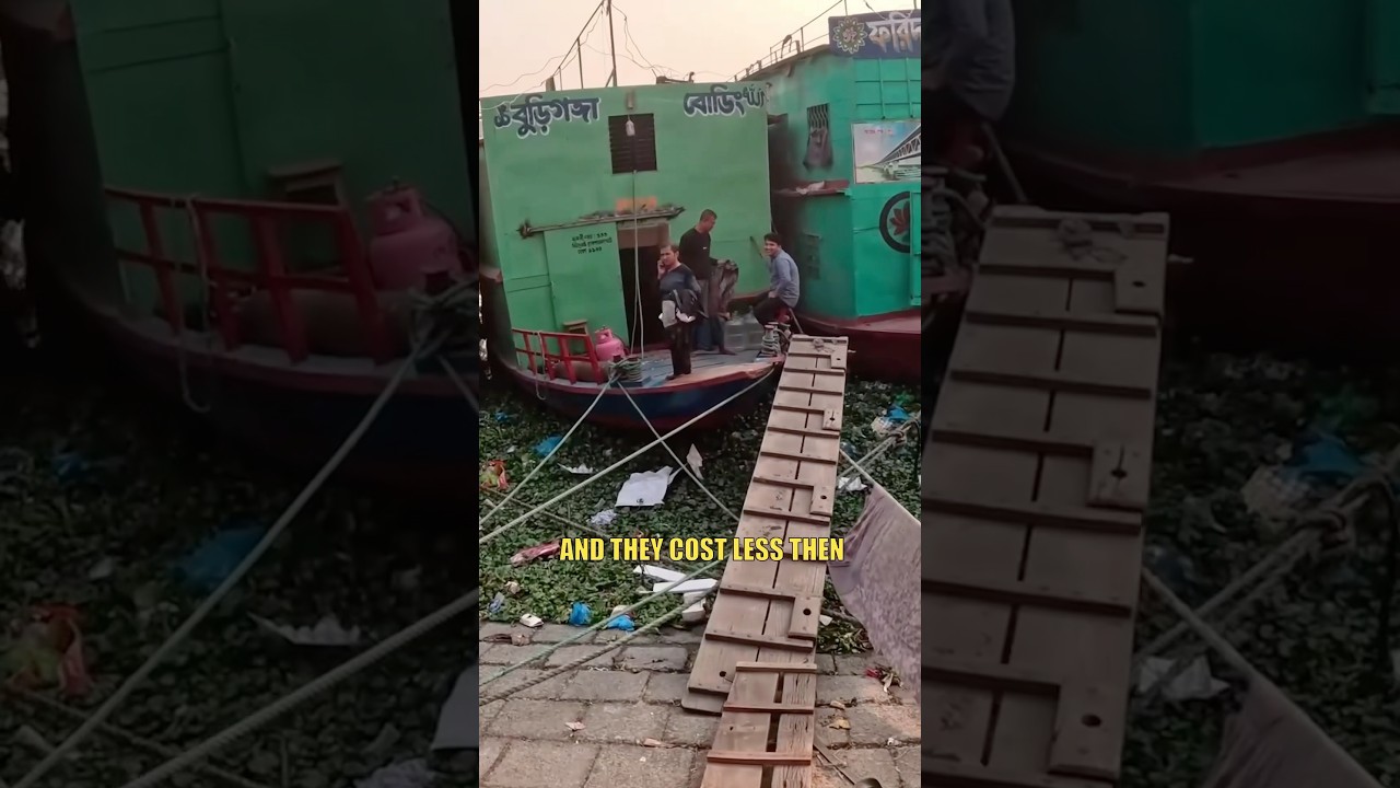 Staying on a boat in Bangladesh for $1!