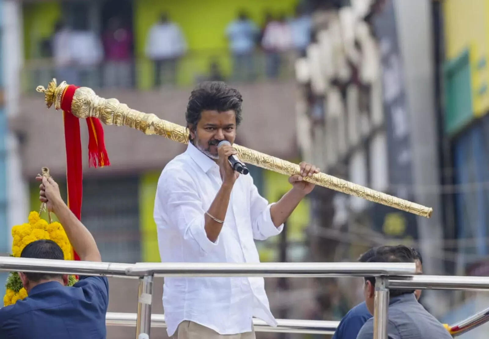 TVK rally tragedy: Stampede-like situation at Vijay's Karur rally; at ...