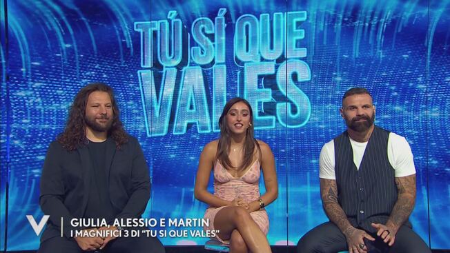 Giulia Stabile, Alessio Sakara e Martín Castrogiovanni: conduttori di ...