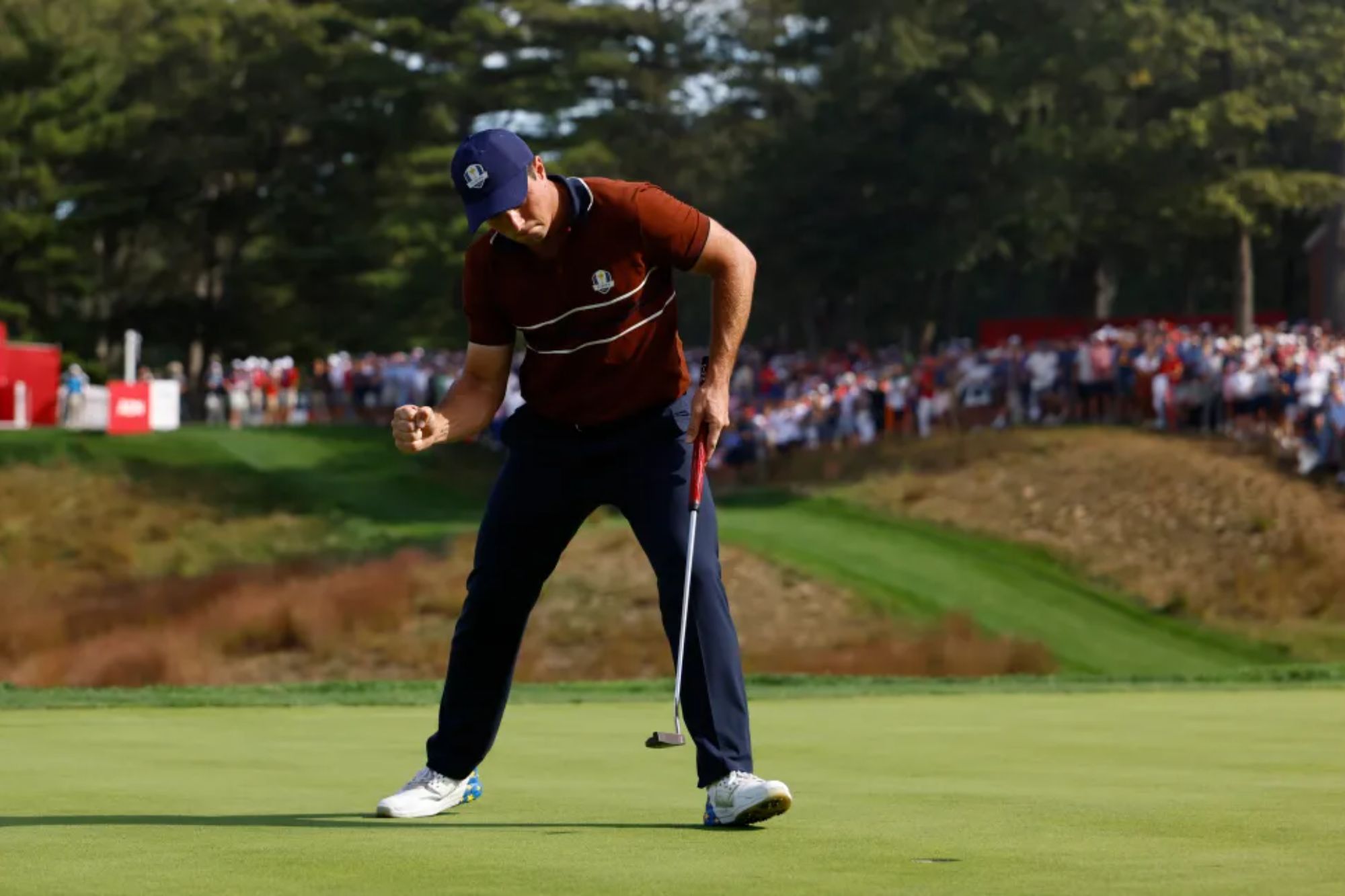 Viktor Hovland missing Ryder Cup Day 2 afternoon session with injury
