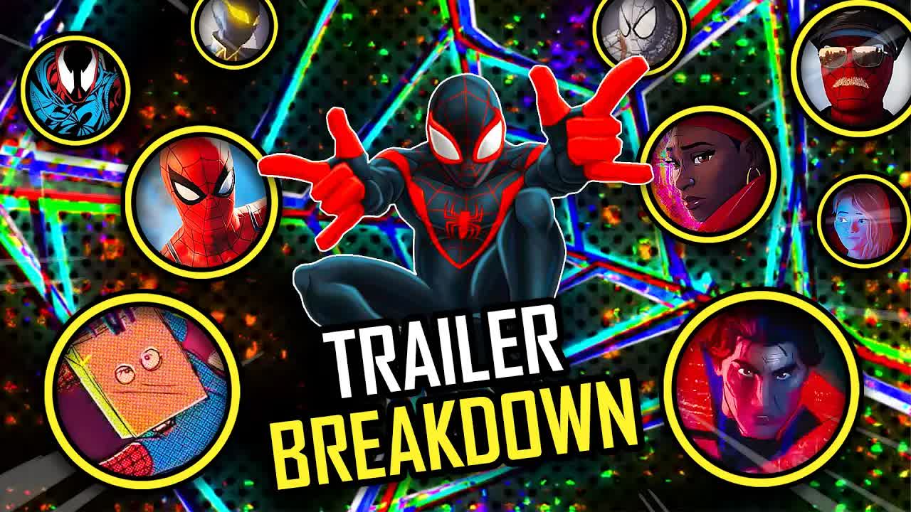Spider-Man across the Spider-Verse trailer breakdown | Easter eggs ...